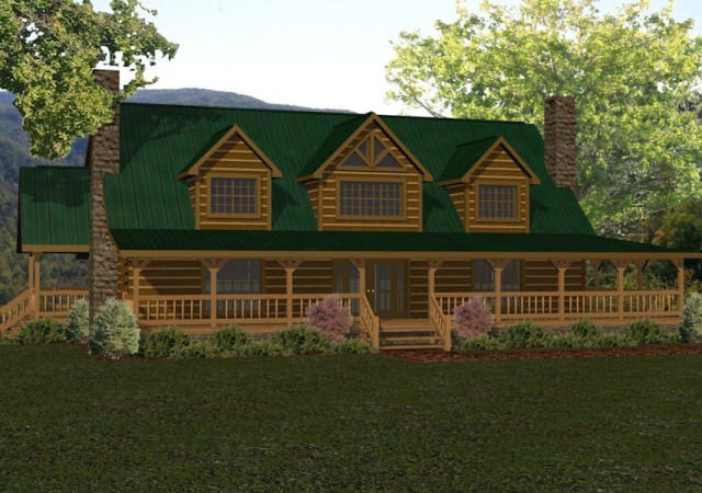 Log Homes, Cabins, & Houses: Battle Creek Log Homes, NC, GA, KY, TN